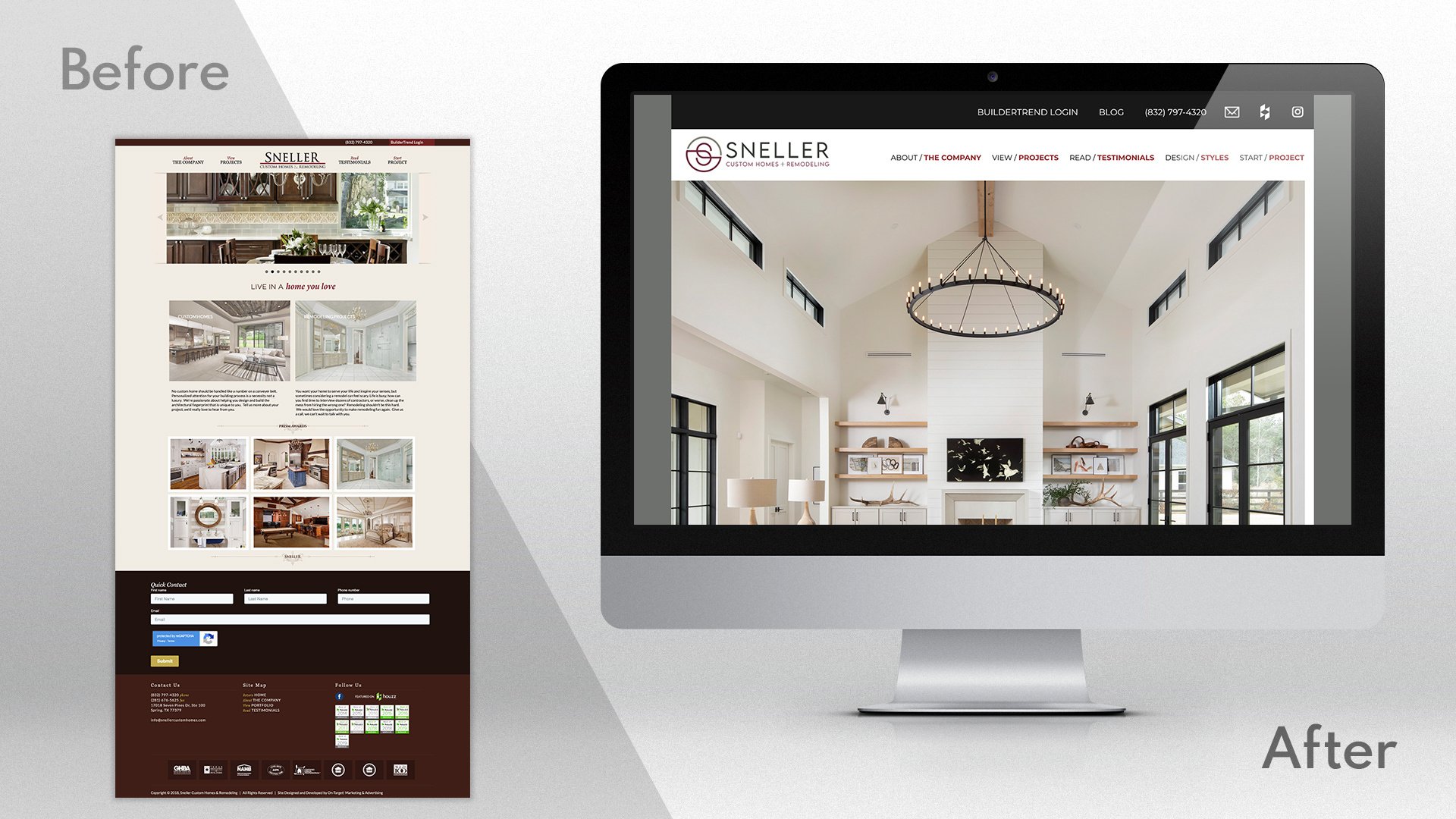 See the Results: Examples of Our Before & After Website Design